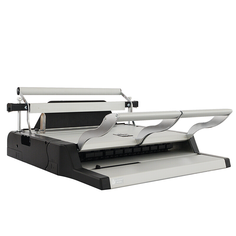 优玛仕 (U-MACH) U-100文本装订机十齿钉条装订机标书合同热熔打孔装订机